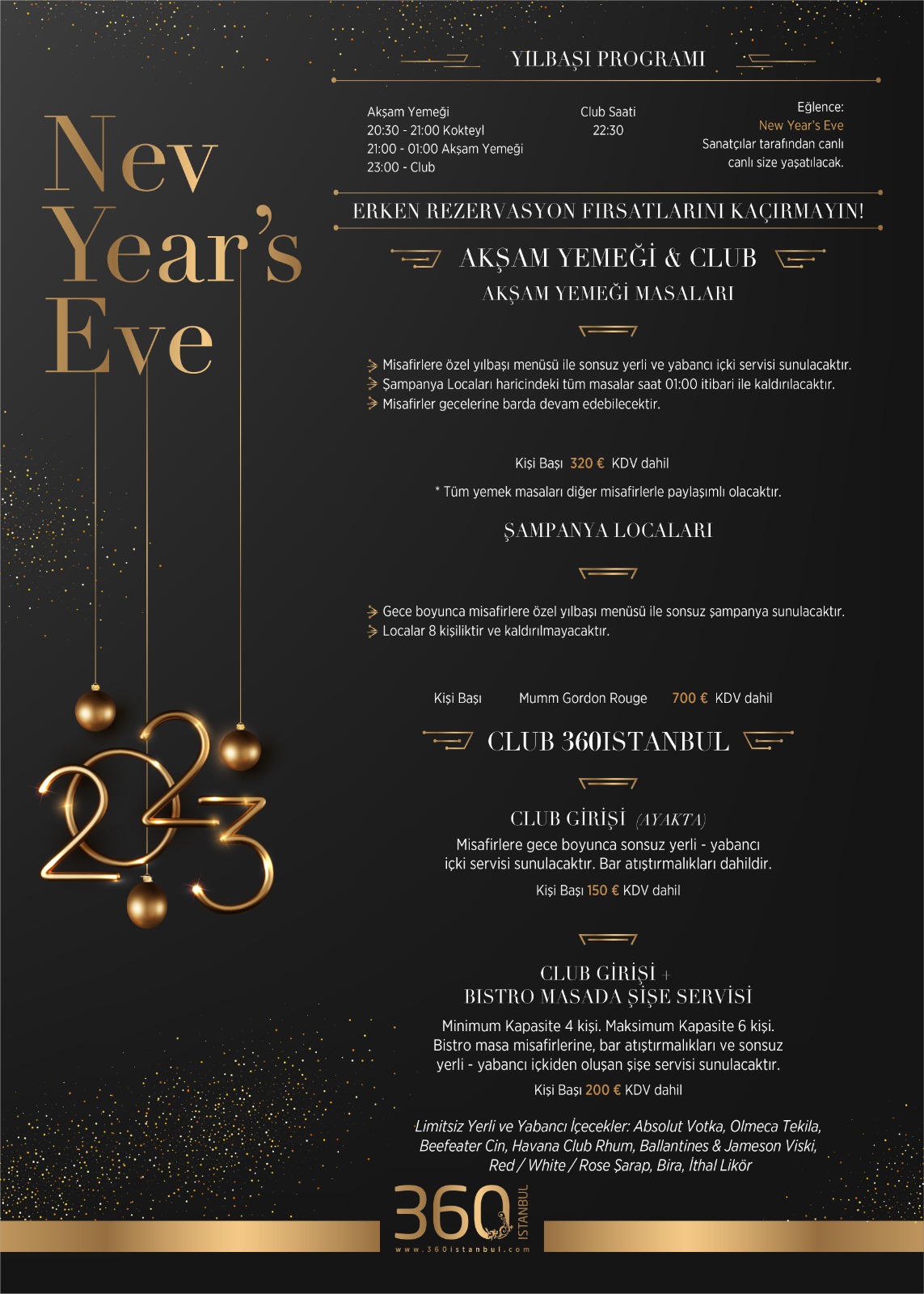360 İstanbul Yılbaşı Programı I Müdavim
