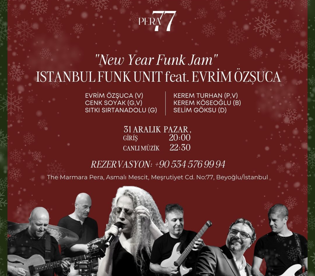 Pera 77 Yılbaşı Programı I Müdavim