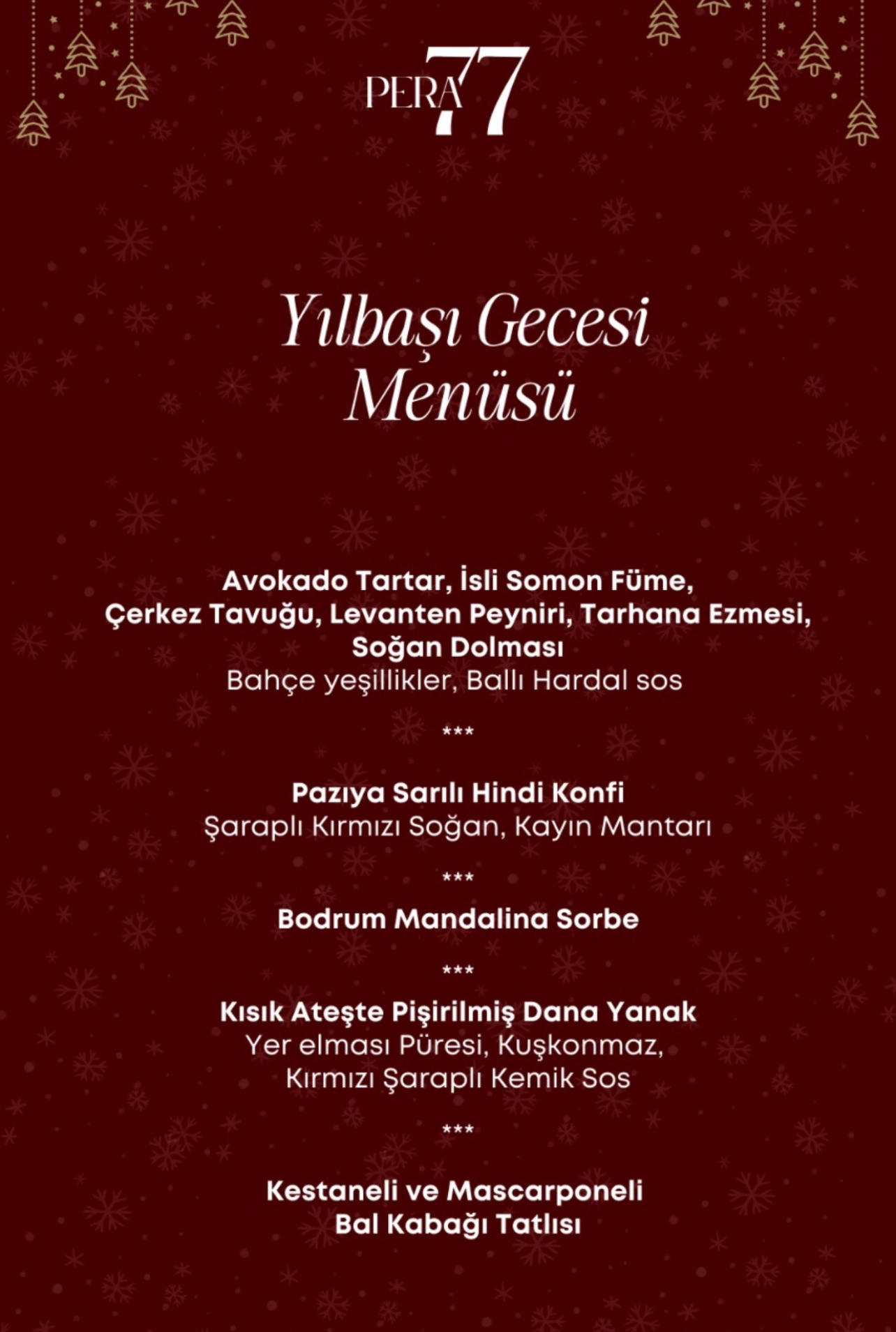 Pera 77 Yılbaşı Programı I Müdavim